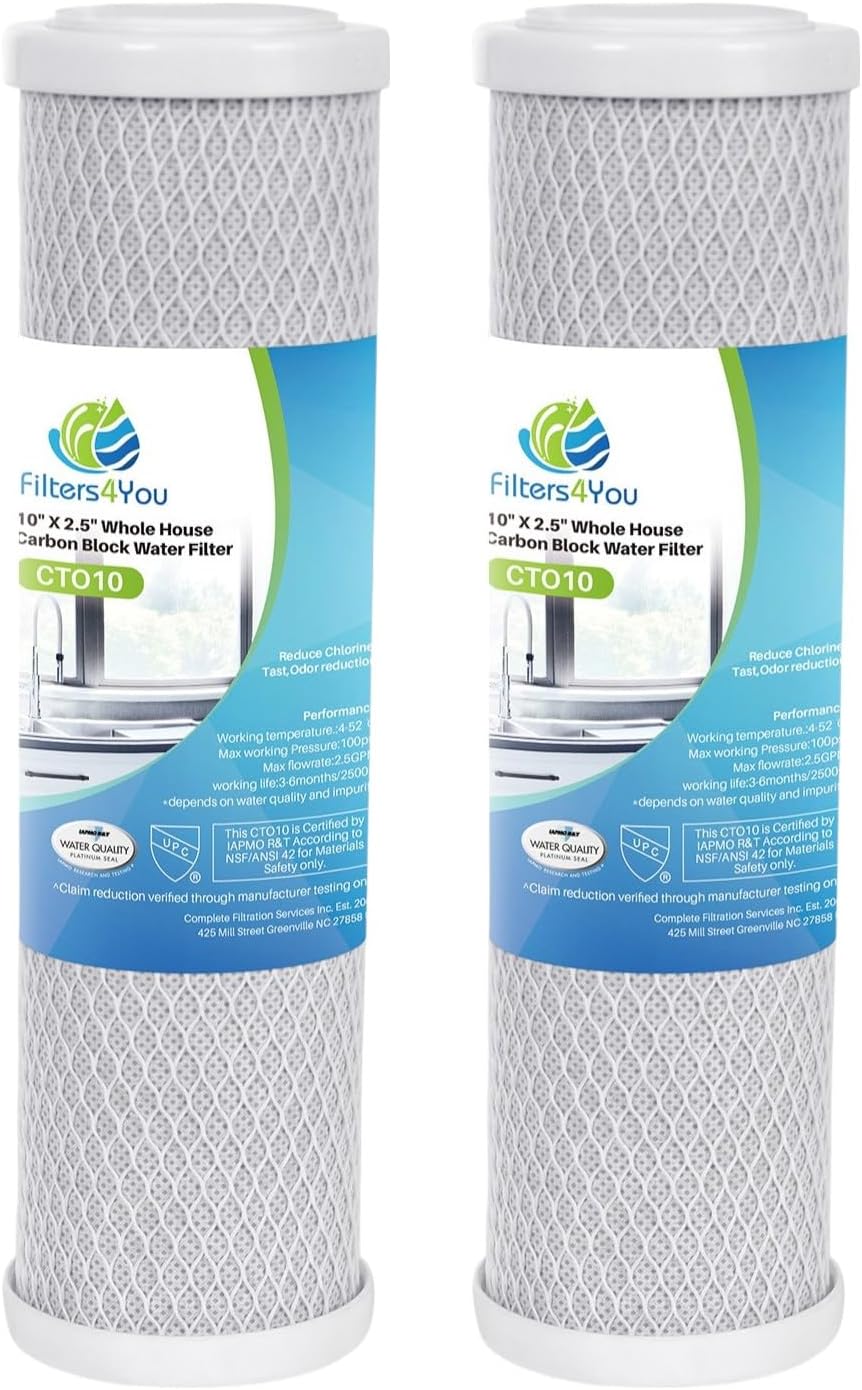 Amazon.com: 3MFF101 Full Flow Water System Replacement Filter Cartridge ...