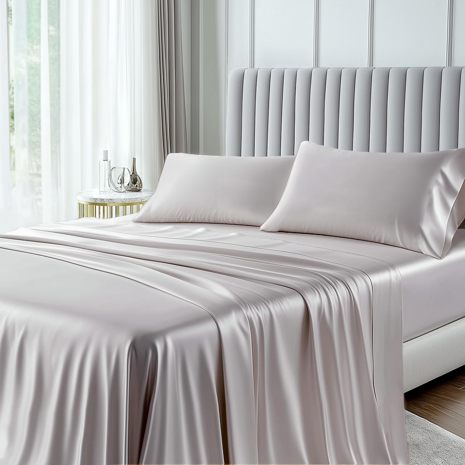 Amazon.com: Viscose Derived from Bamboo, Soft Cooling Bedding with ...