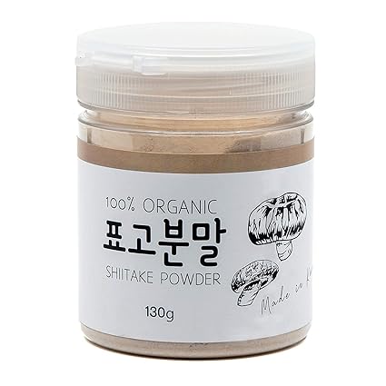 Amazon.com: Organic Korean Shiitake Mushroom Powder [ USDA Certified ...