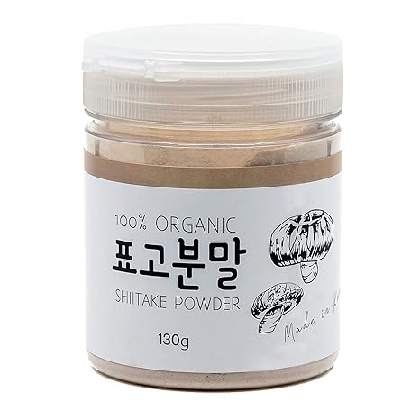 Amazon.com: Organic Korean Shiitake Mushroom Powder [ USDA Certified ...