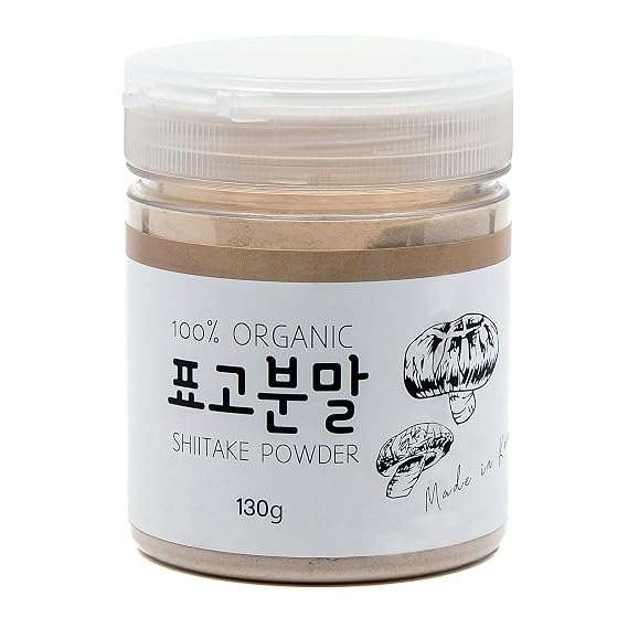 Amazon.com: Organic Korean Shiitake Mushroom Powder [ USDA Certified ...