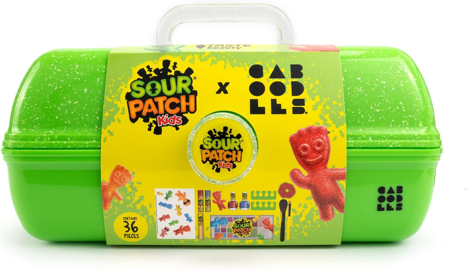 Amazon.com : Caboodles Women's On-The-Go Girl, Lime Sour Patch : Beauty ...