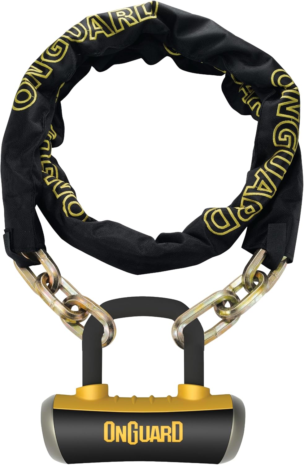 Amazon.com: OnGuard Mastiff 6 ft Chain Lock with X4 Padlock – 10 mm ...