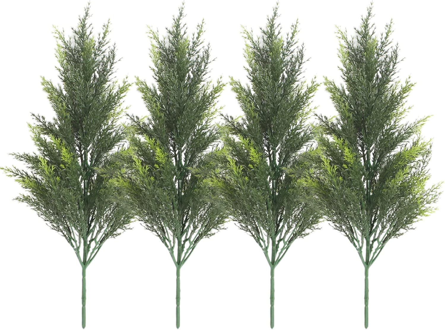 Amazon.com: Artificial Pine Trees 4PCS Small Fake Cedar Mini Faux ...