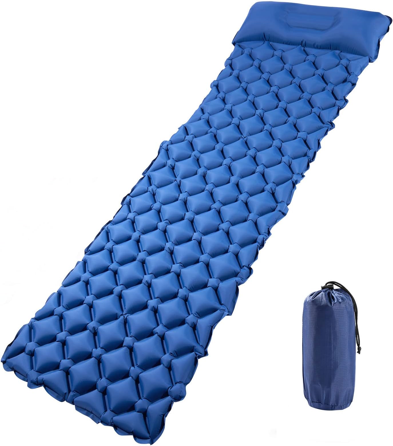 Colchoneta Inflable para Dormir, Almohadilla inflable para acampar ...
