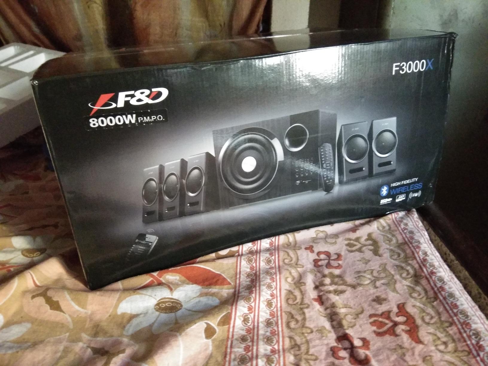 F&D F3000X 80W 5.1 Bluetooth Multimedia Speaker Price: Buy F&D F3000X 80W 5.1 Bluetooth ...