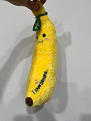 Amazon.com: zhidiloveyou Banana Plush Pillow Stuffed Banana Plushie ...