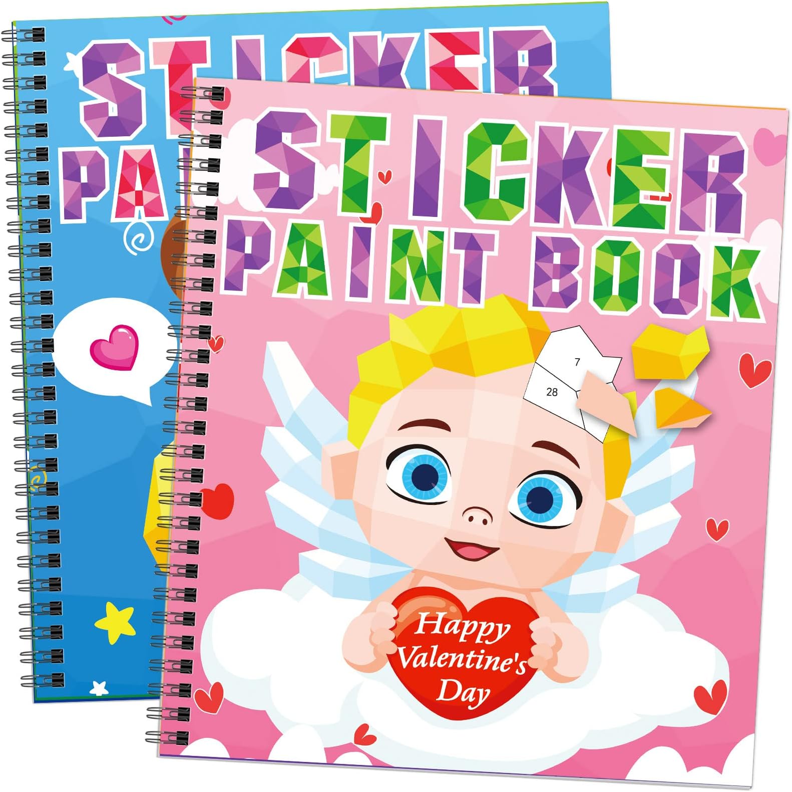 Amazon.com: Omgouue 2PCS Valentines Day Crafts for Kids Ages 4-8 ...