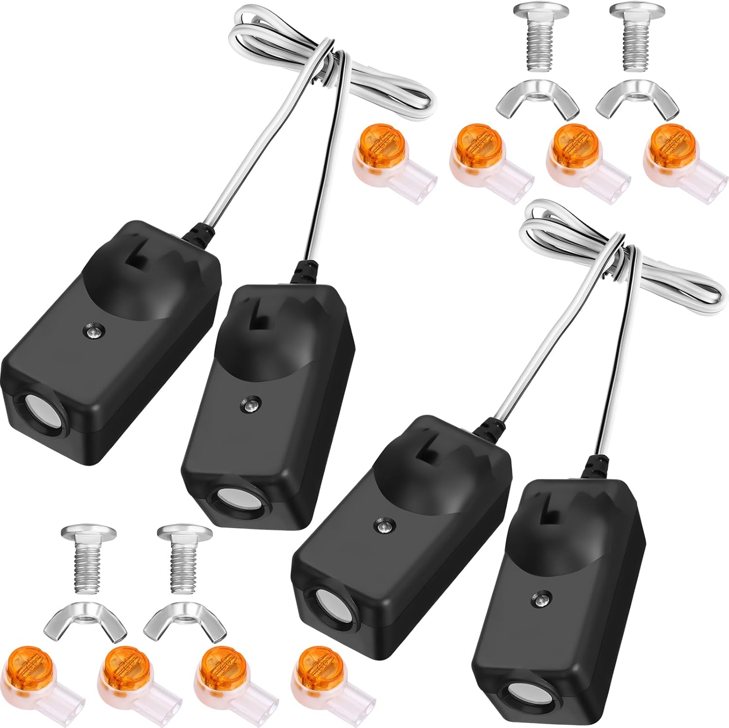 Tellegloww 2 Pack Garage Safety Sensor Kit Garage Door Sensors 41A5034 ...