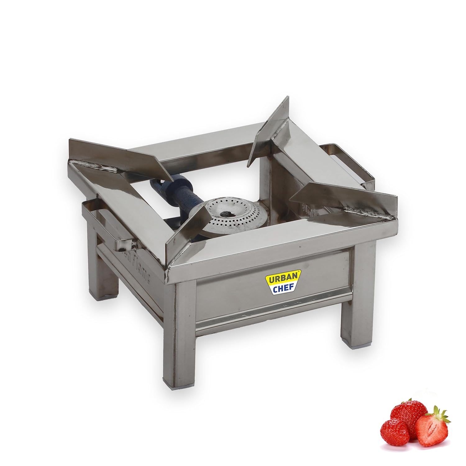 Urban Chef Gas Stove 1 Burners Steel | ISI Certified | Home & Kitchen ...