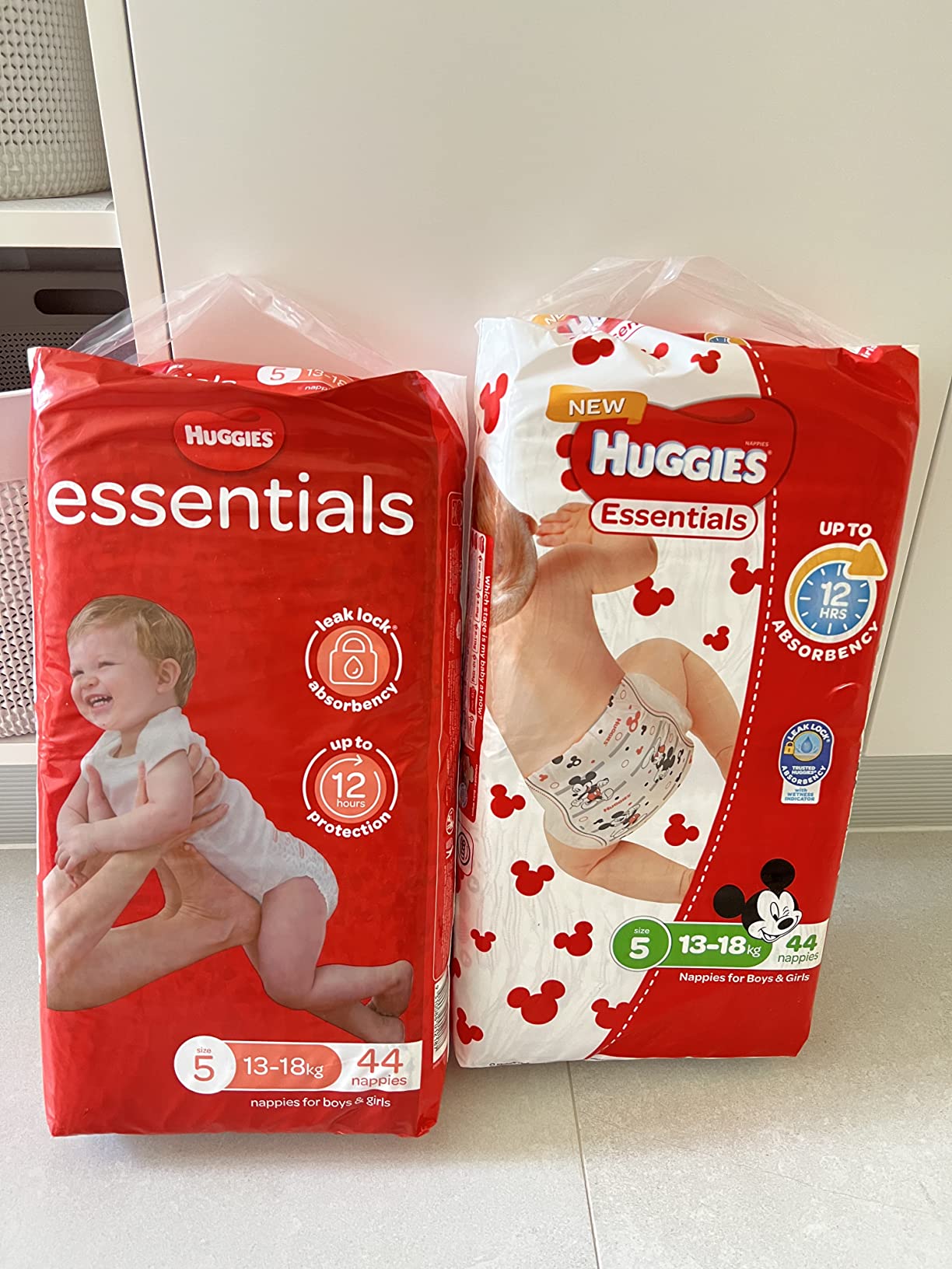 Huggies Essentials Nappies Size 3 (6-11kg) 52 Count : Amazon.com.au: Baby