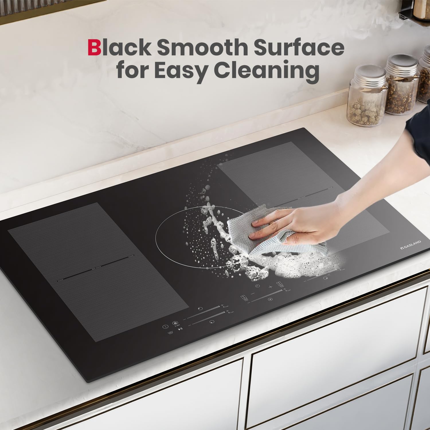 Snapklik.com : 30 Inch Induction Cooktop, Built-in Glass Stove Top ...