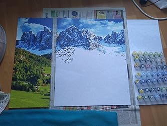 Schipper 609260760 Malen nach Zahlen - St. Magdalena in Südtirol - Bilder malen für Erwachsene ...