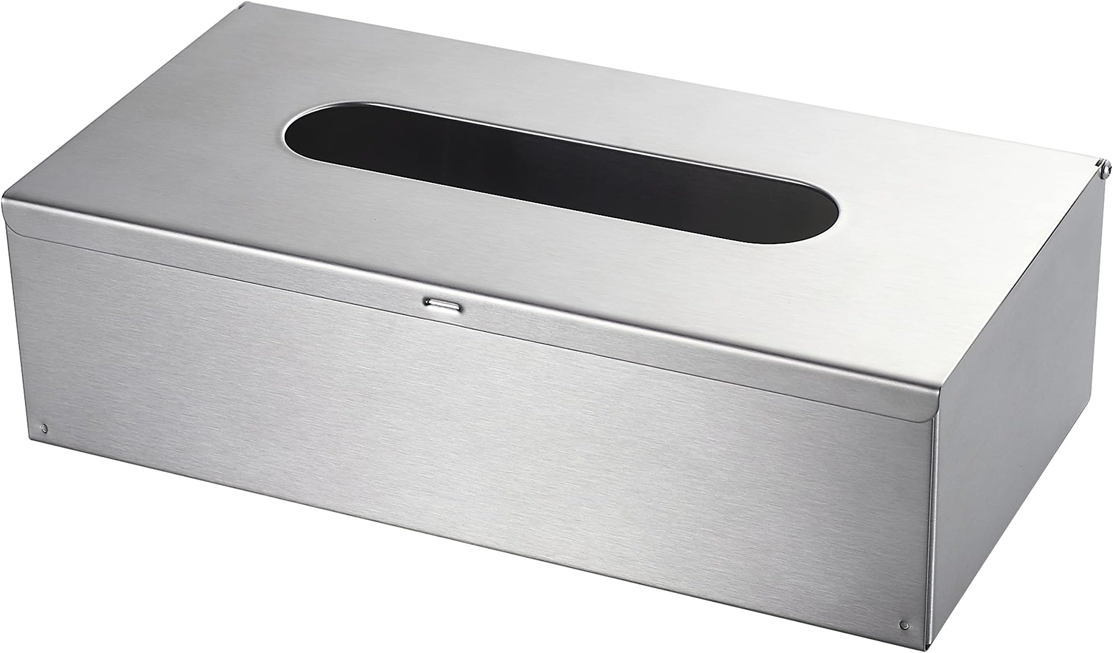 Amazon.com: PresenceHHH Stainless Steel Wall Mounted Tissue Box Cover ...