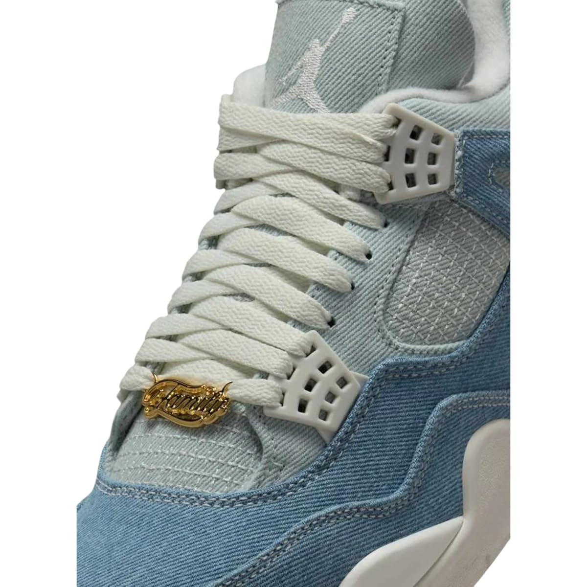 $37/mo - Finance Sail/Gum Light Brown/Worn Blue Jordan 4 Retro Sneaker ...