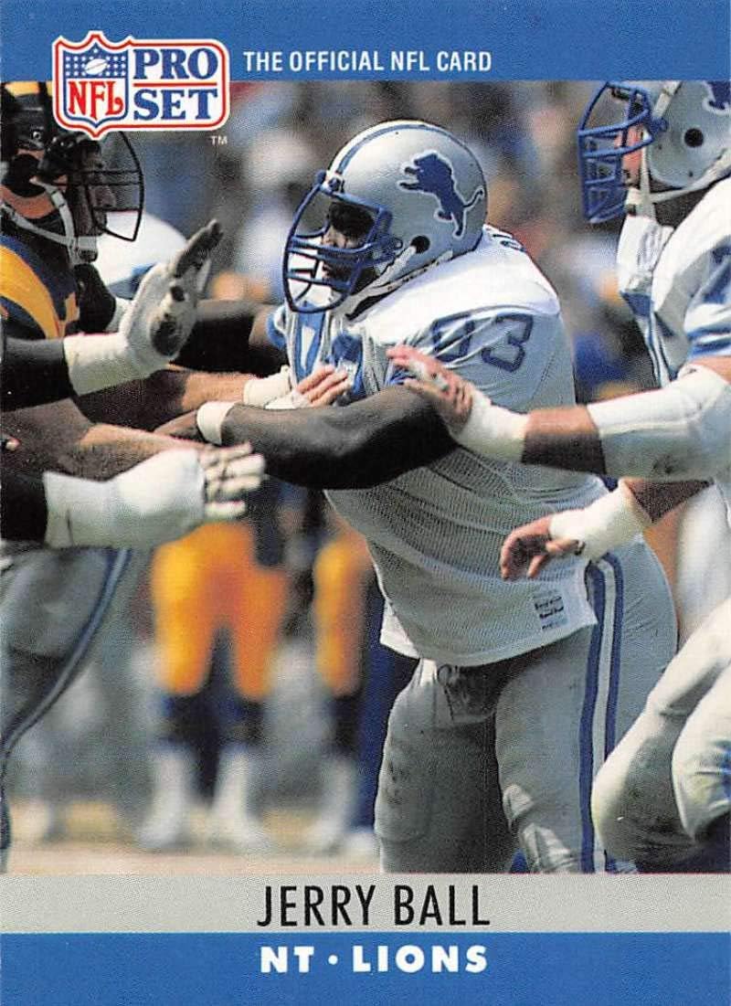 Amazon.com: 1990 Pro Set #96 Jerry Ball : Collectibles & Fine Art