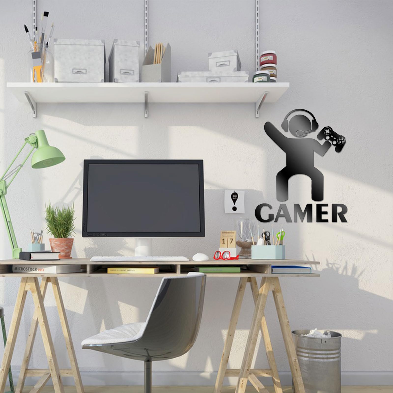 Snapklik.com : Gamer Wall Decals Gaming Controller Wall Decor Modern ...