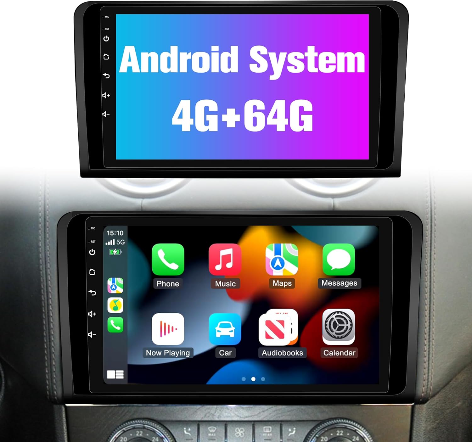 Amazon.com: Radio for ML: 64G Car Stereo with Bluetooth AM FM Apple ...