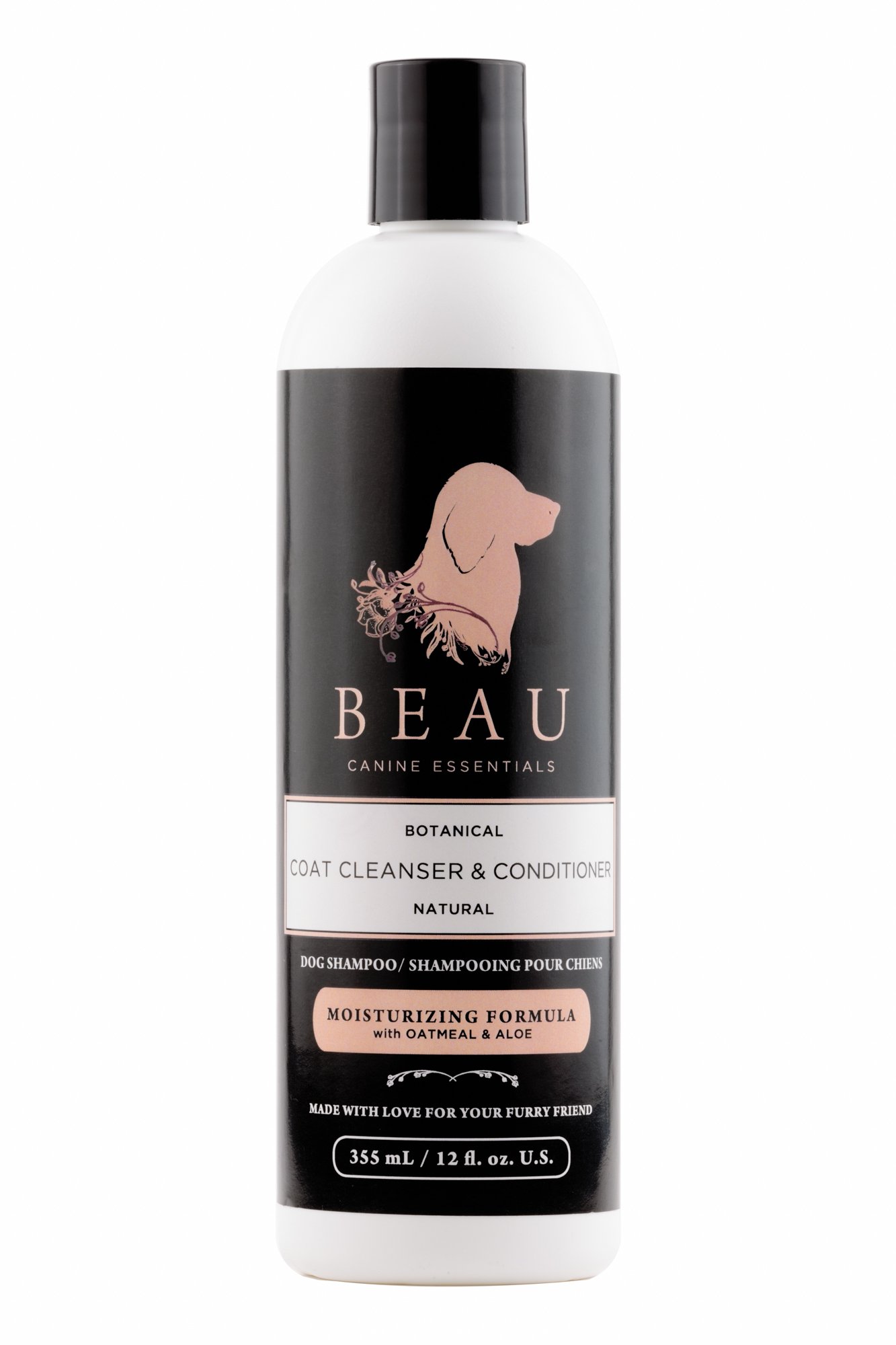 Amazon.com: BEAU Botanical Dog Coat Cleanser and Conditioner ...