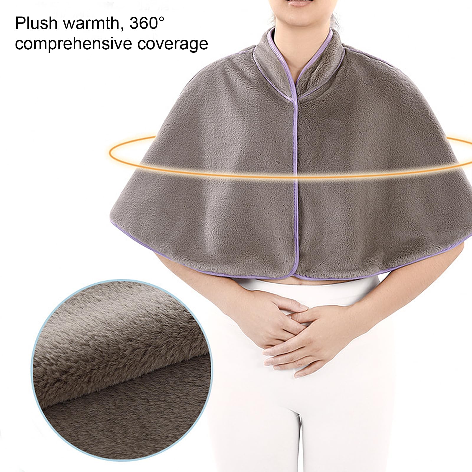 Snapklik.com : Thickened Wheelchair Care Shawl, Warm Shoulder Shawl ...