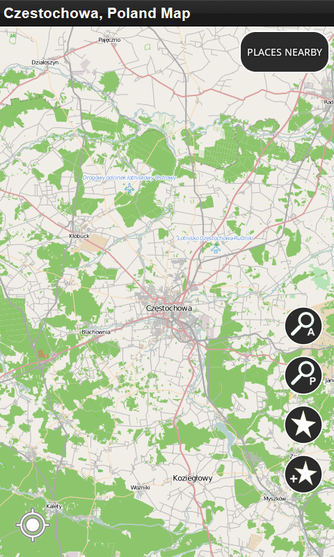 Czestochowa, Poland - Offline Map - App on Amazon Appstore