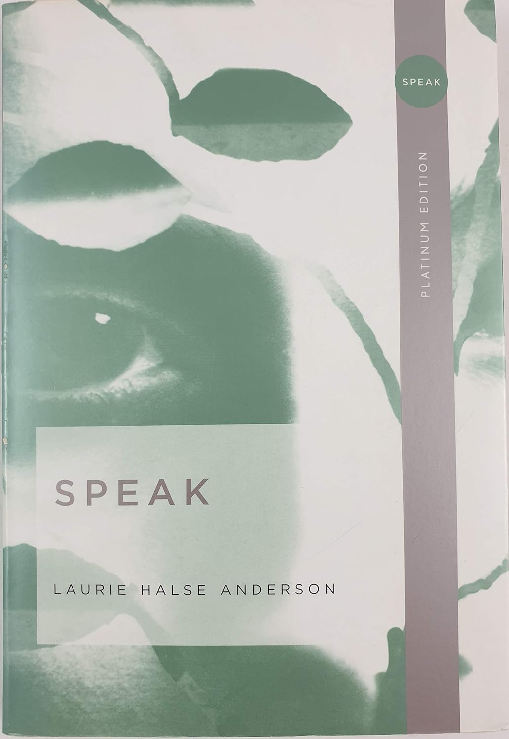 Amazon.com: Speak (Platinum Edition): 9780142407325: Anderson, Laurie ...