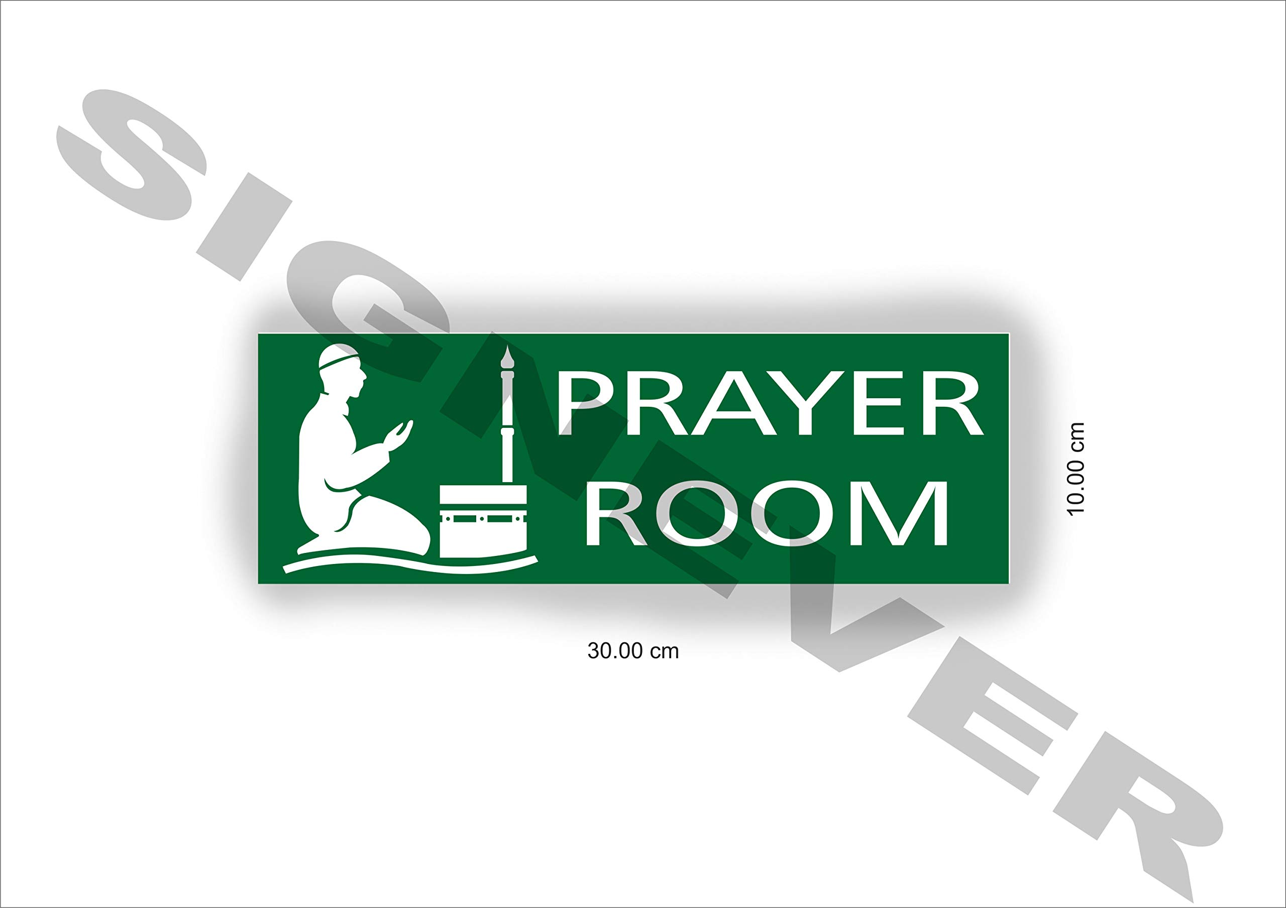 Buy SIGN EVER Prayer Room Sign Board Home Hotel Office Bank Factory ...