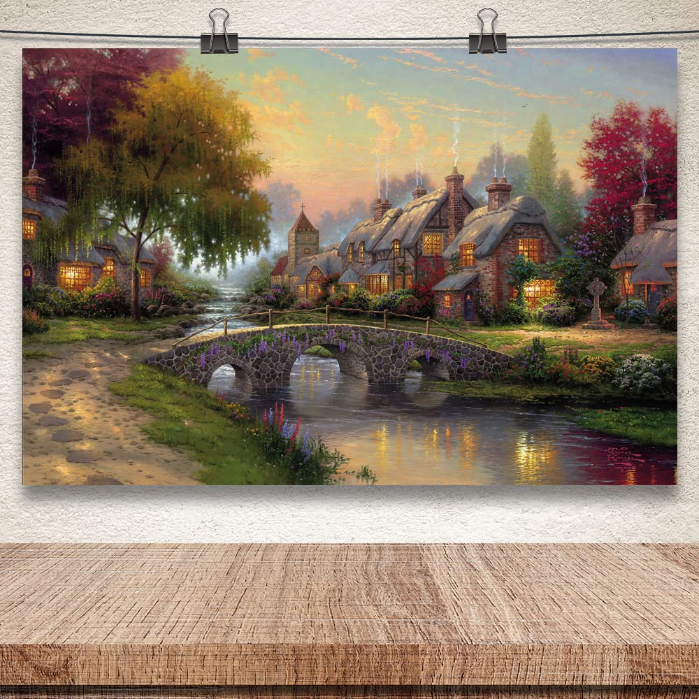 Thomas Kinkade Bridge Paintings