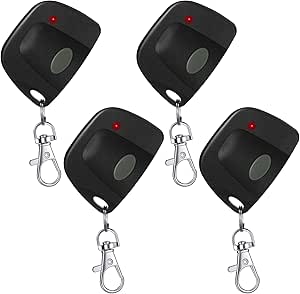Amazon.co.jp: Garage Door Remote Control 4pcs Linear Multi-Cord 300mhz ...