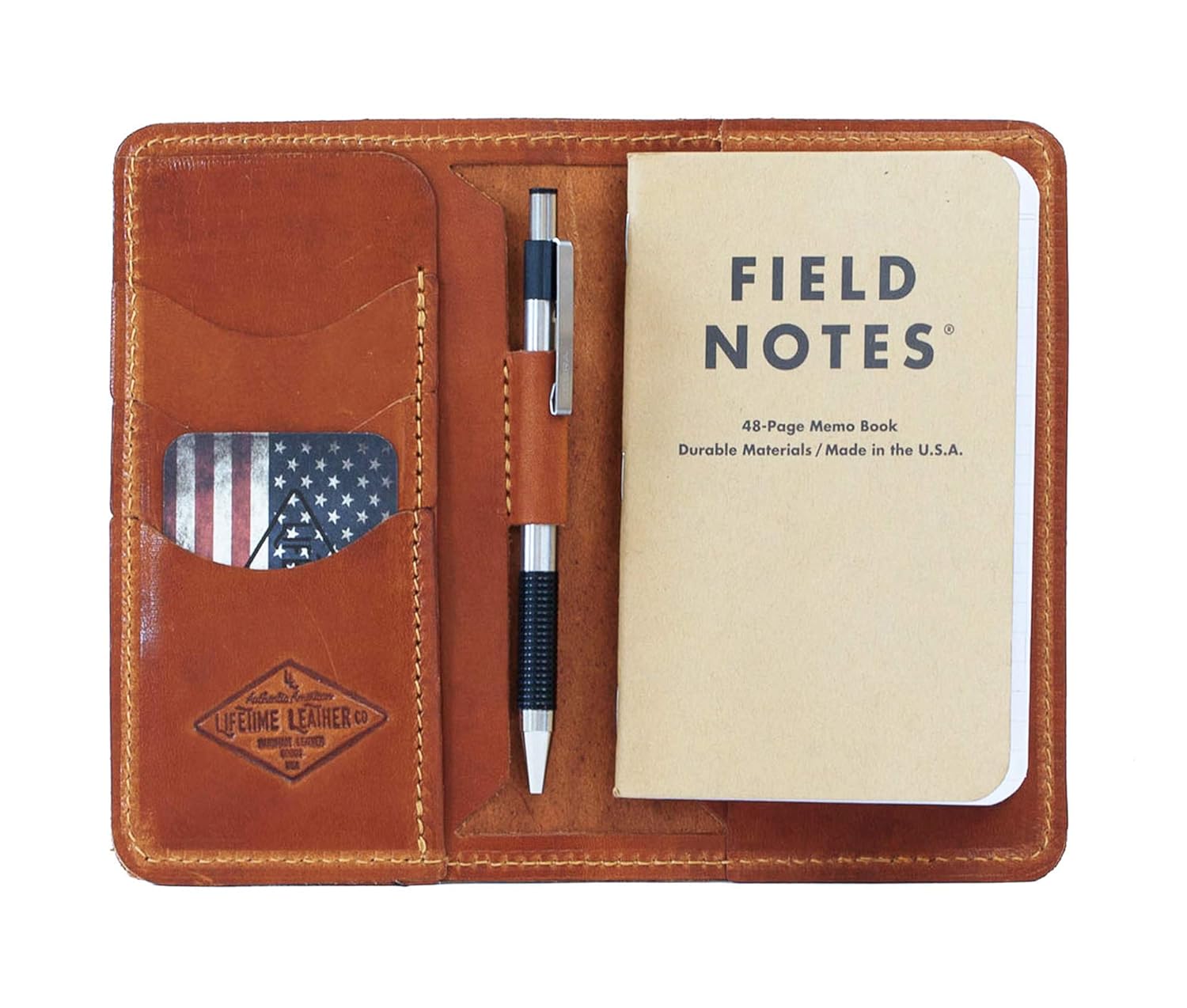 Amazon.com: Personalized Leather Field Notes Wallet, Field Notes Cover ...