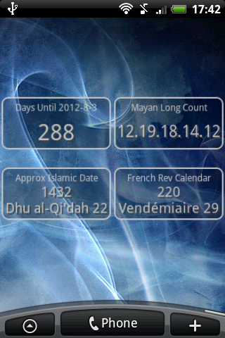 Geek Calendar Tool - App on Amazon Appstore