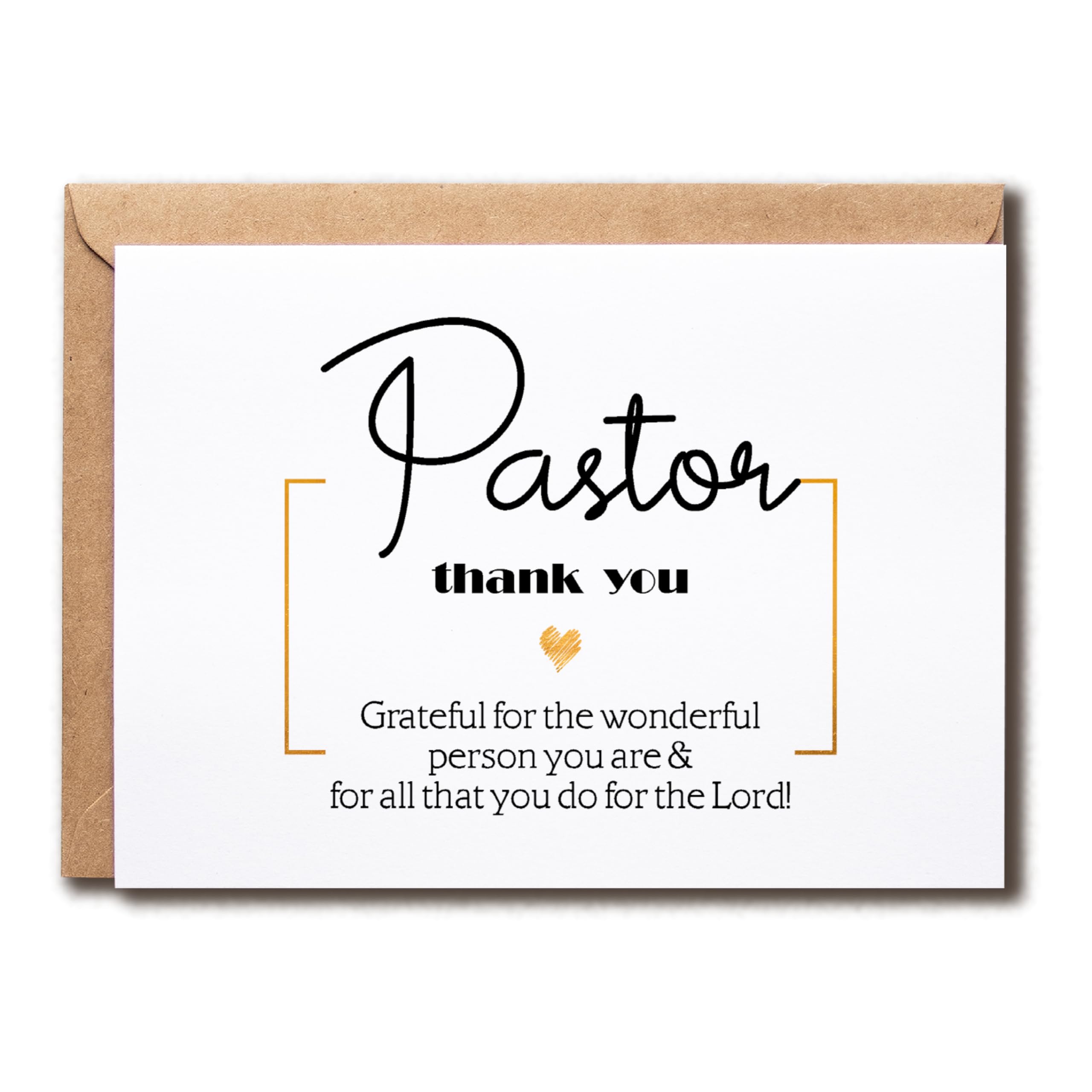 Thank You Notes For Pastor Appreciation Afterprints Pastor