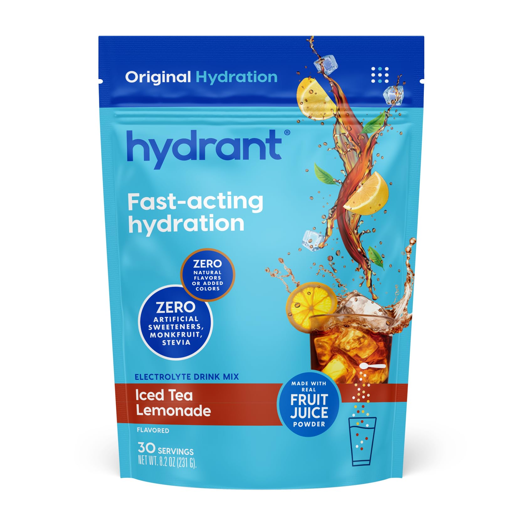 Amazon.com: HYDRANT Bulk Electrolyte Drink Mix, Fast Acting Hydration ...