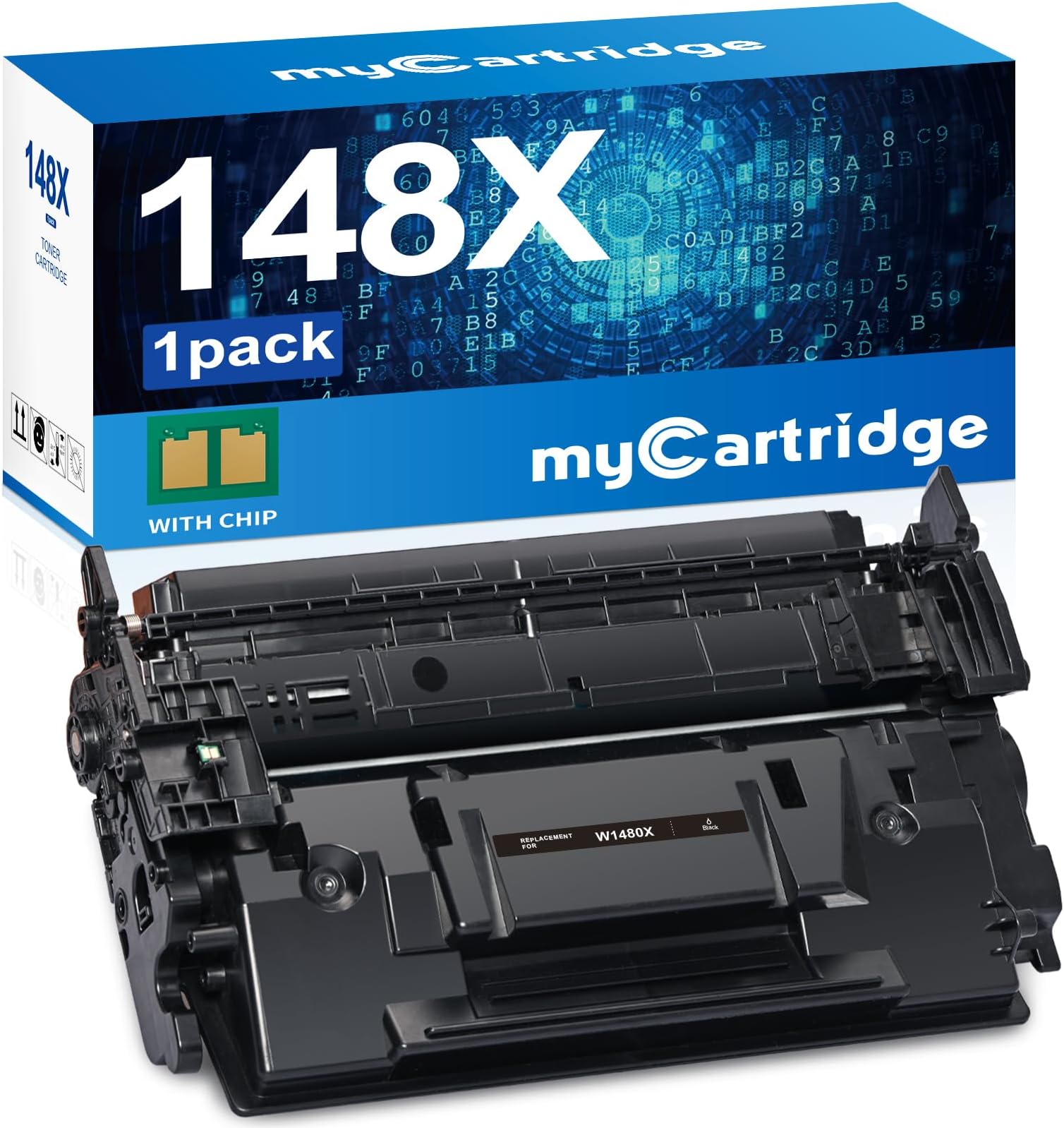 Amazon.com: myCartridge 148X Toner Cartridge (with chip) Compatible ...