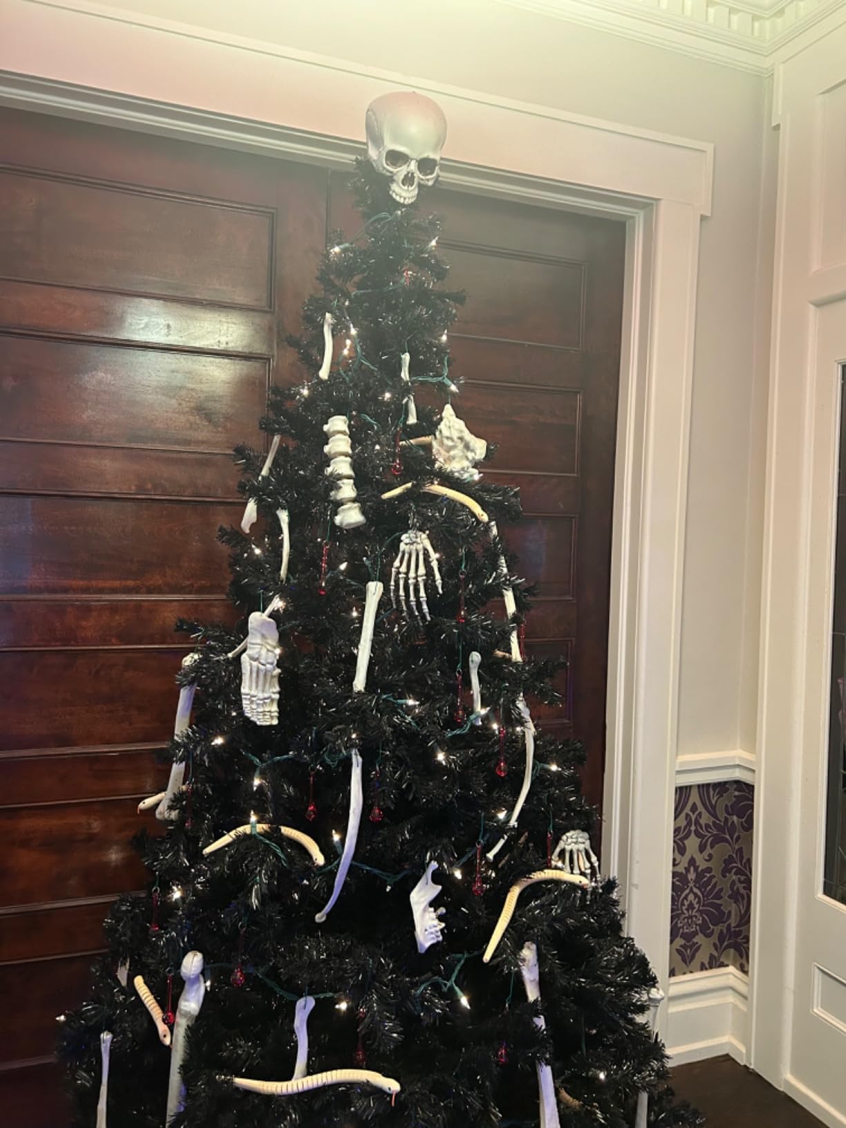 Amazon.com: MOOMARTO 28PCS Plastic Skeleton Skulls and Bones, Bag of ...