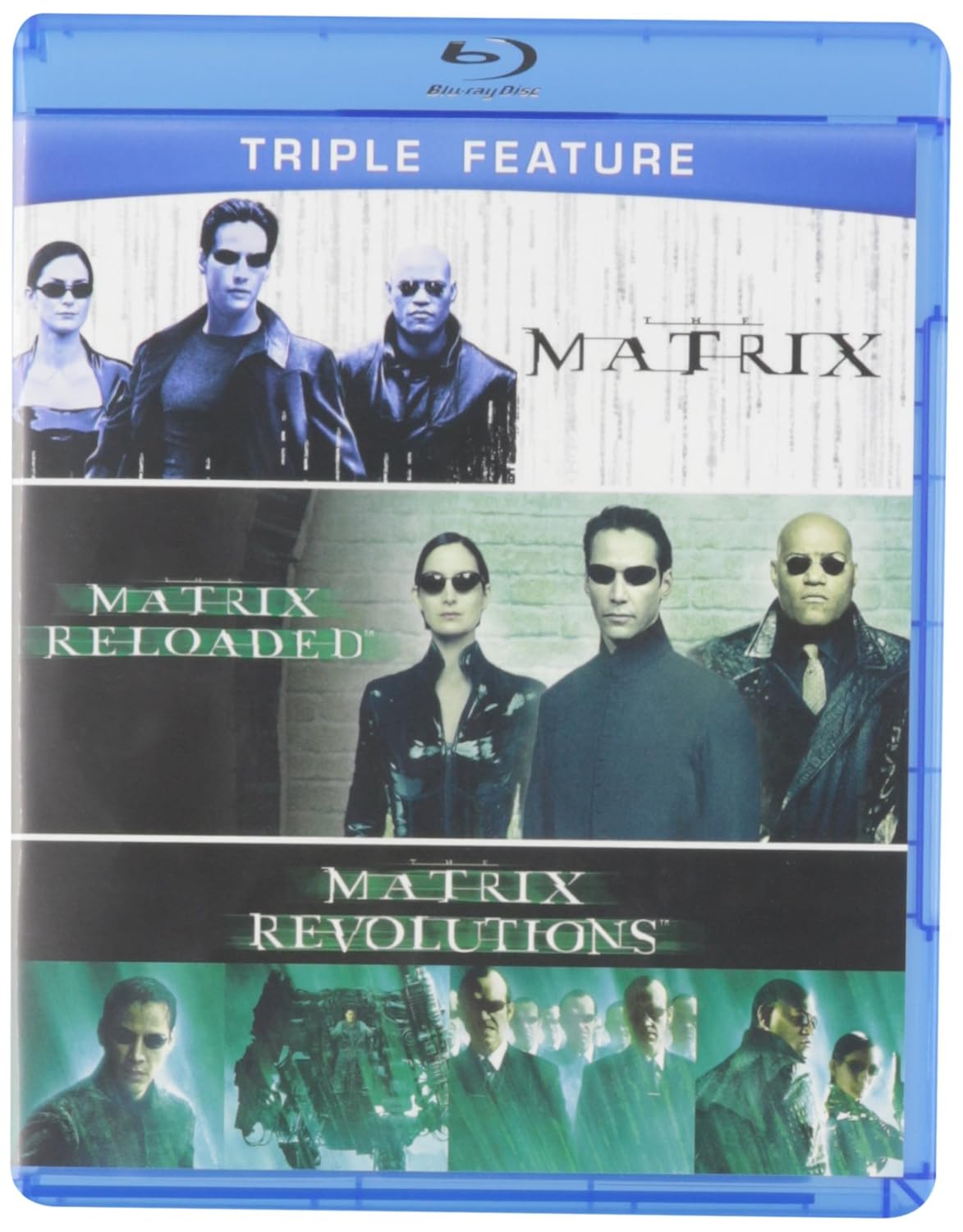 Amazon.com: Matrix Triple Feature - The Matrix / The Matrix Reloaded ...