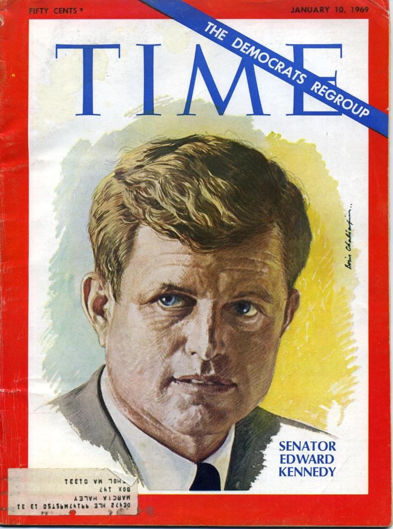 Time Magazine January 10, 1969 Robert F. Kennedy (RFK), Apollo 8 Moon ...