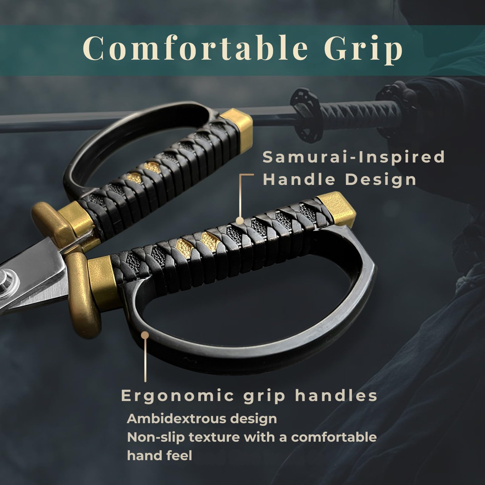Snapklik.com : Japanese Samurai Scissors Katana Inspired Decorative ...