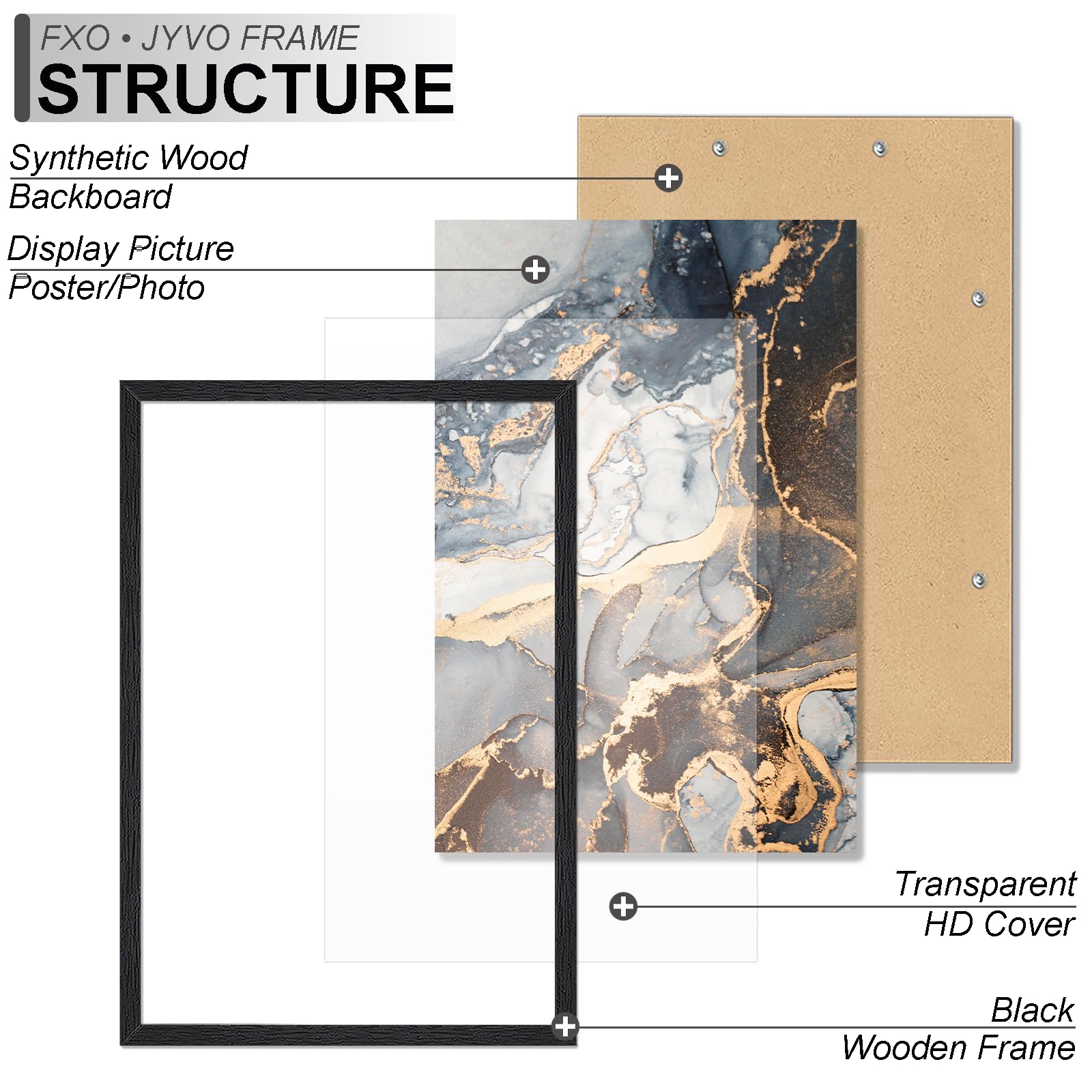 Poster Frame 22 X 34 22x34 Poster Frame Black | Modern Designs