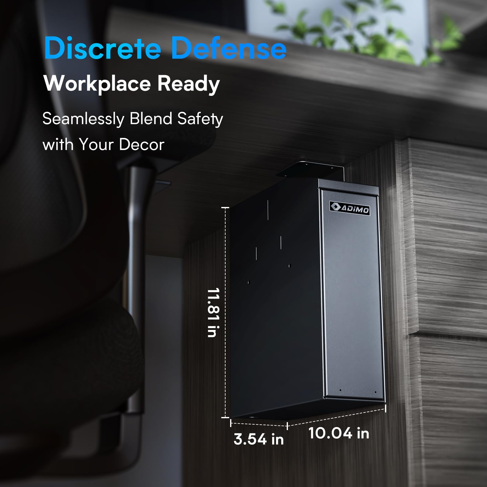 Snapklik.com : Gun Safe, Slider Biometric Gun Safe For Handgun Supports ...