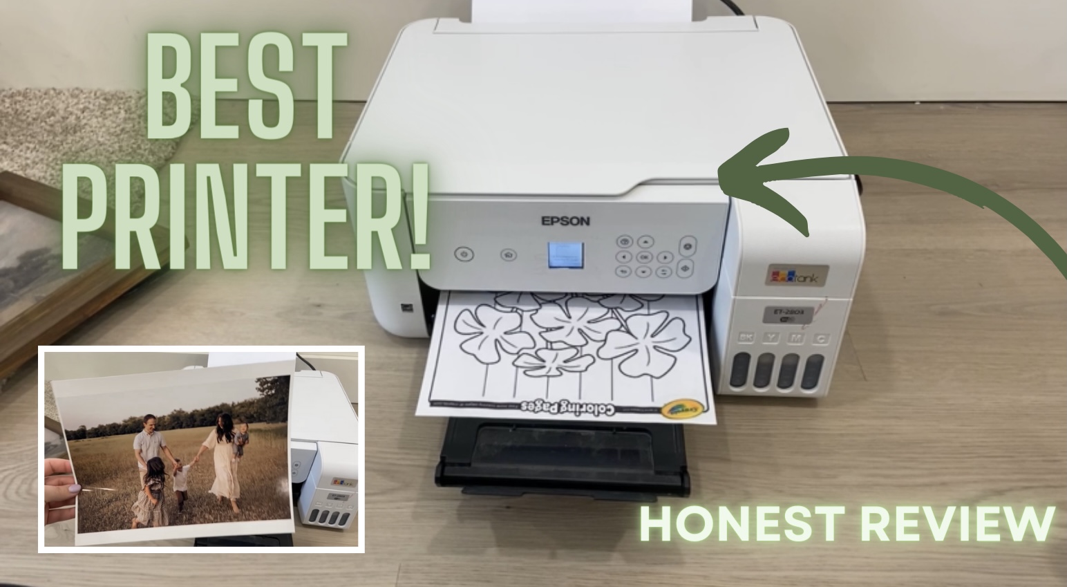 Watch Honest Review of Epson EcoTank ET-2803 Wireless Color on Amazon Live