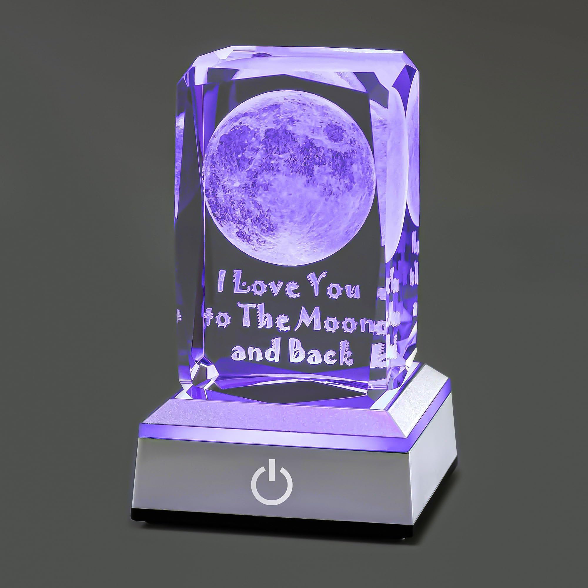 Amazon.com: Romantic Gifts for Wife from Husband with Colorful Led Base ...