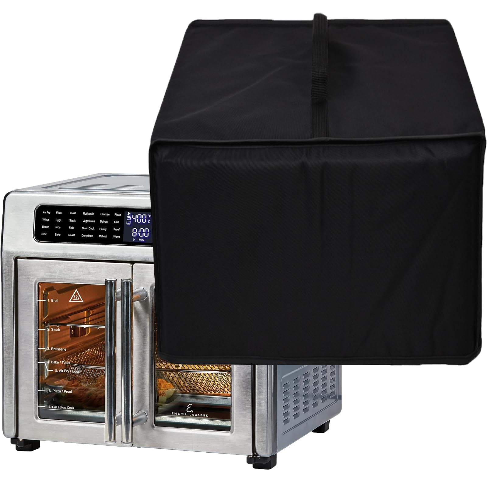 Amazon.com: CouldyCasi Air Fryer Oven Cover Heavy Duty Heat-resistant ...