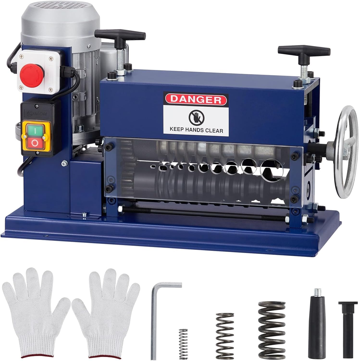Upgraded Wire Stripper Machine, 0.06 inch -1.5 inch, 370W, 88ft/min ...