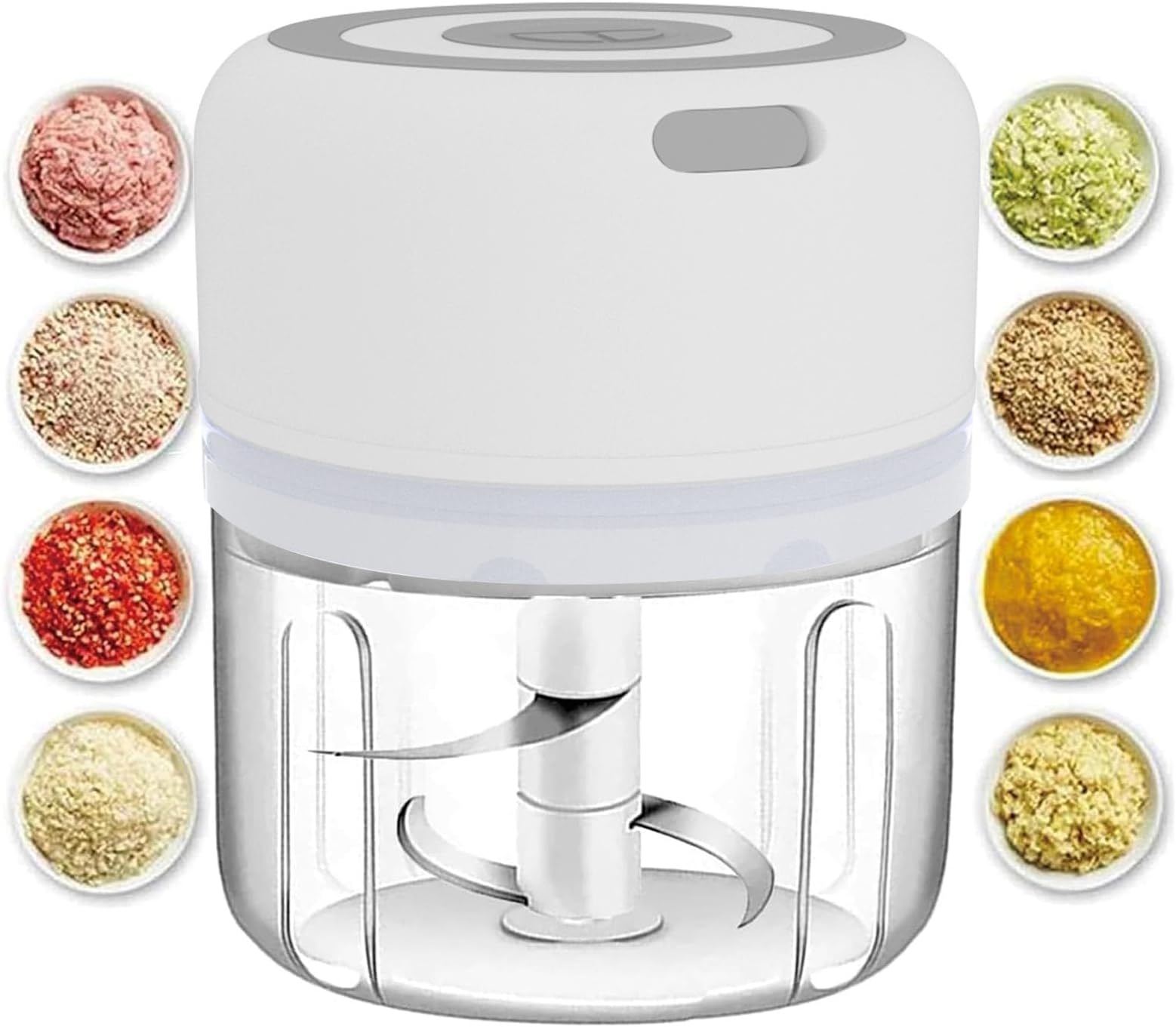 Amazon.com: Electric Garlic Chopper,Portable Mini Portable Veggie ...