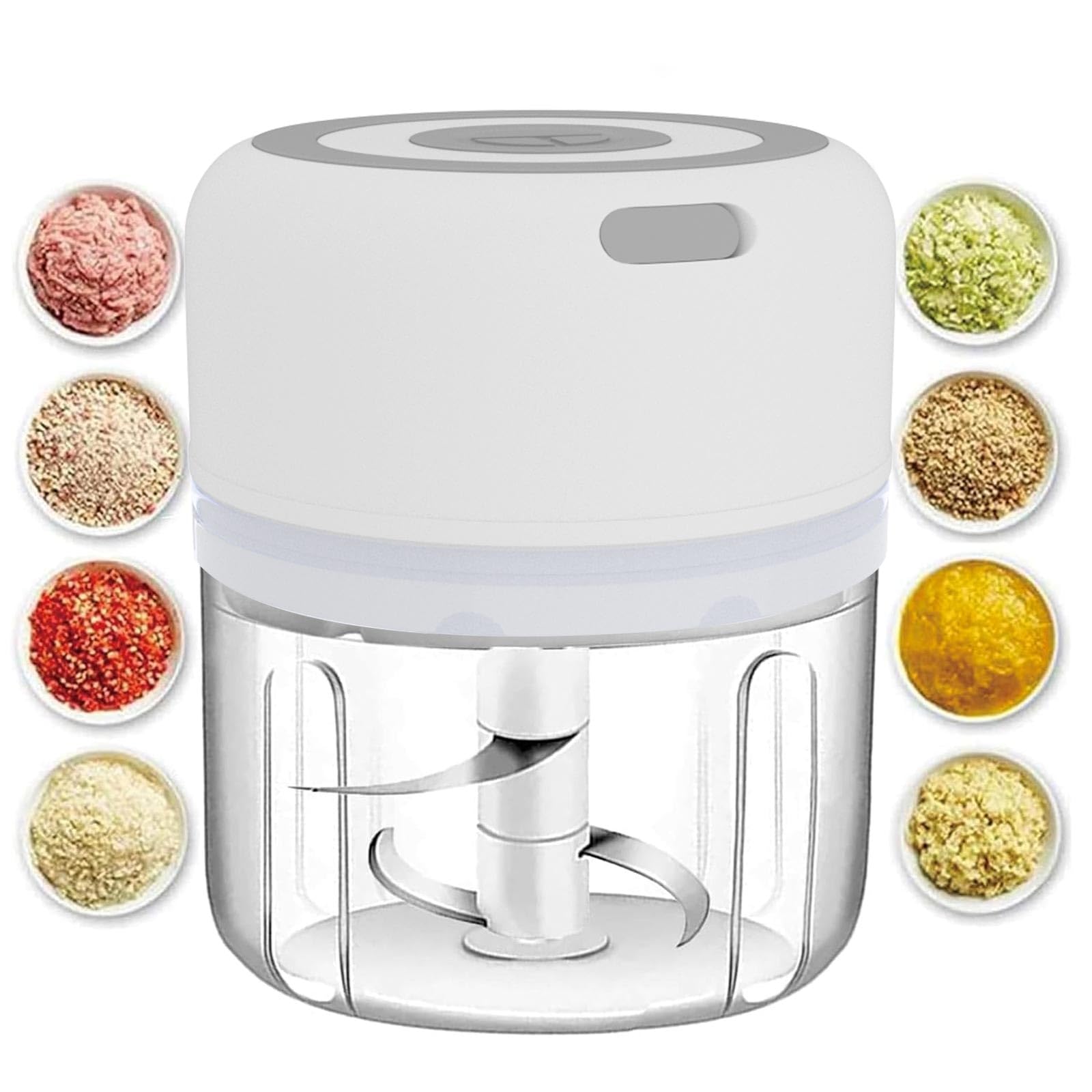 Amazon.com: Electric Garlic Chopper,Portable Mini Portable Veggie ...