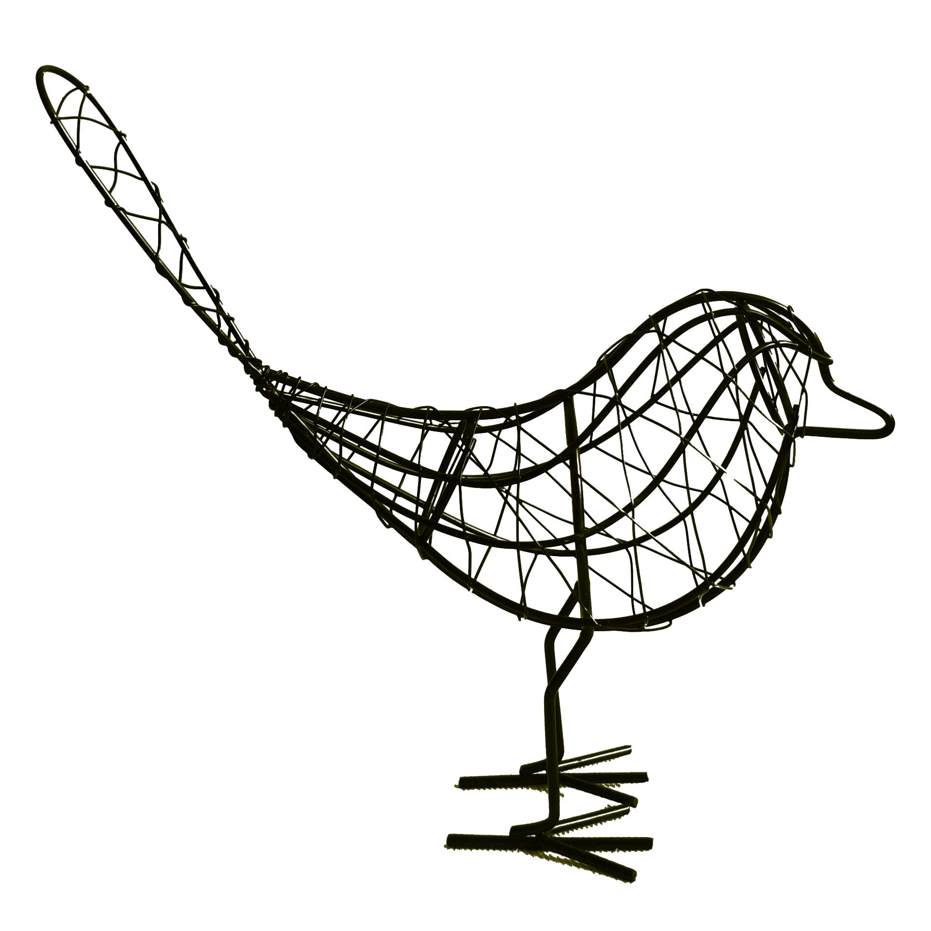 Amazon.com: WhaleCreation Handicraft Bird Metal Decorative Figurine ...