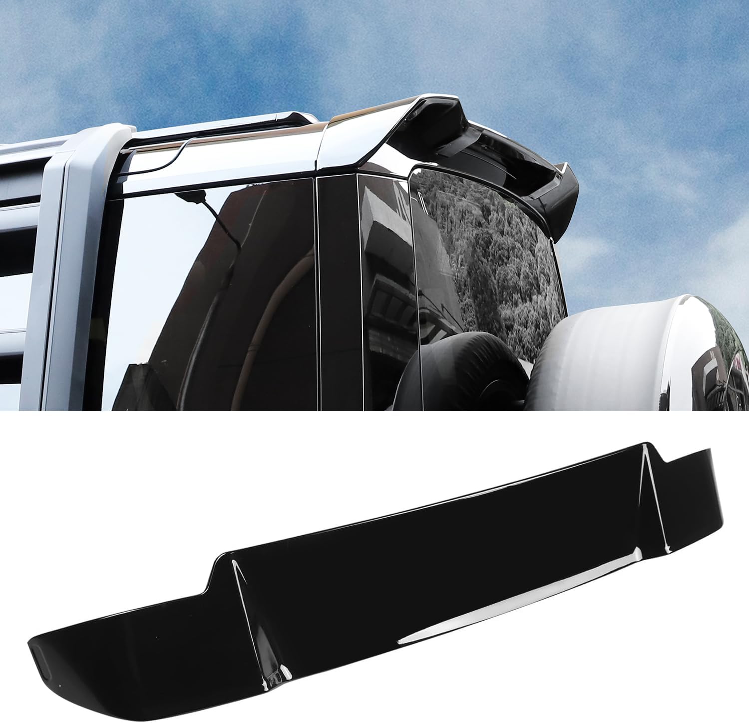 Amazon.com: Rear Tail Spoiler Wing Trunk Lip Compatible with 2020-2025 ...