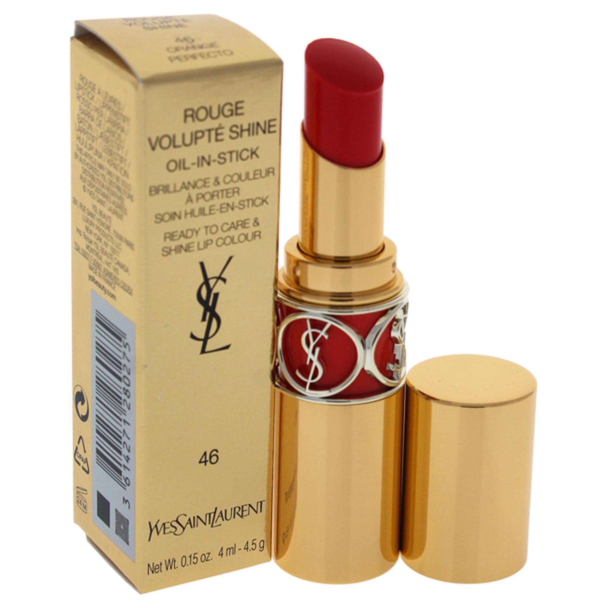 Yves saint laurent lipstick rouge volupte shine online