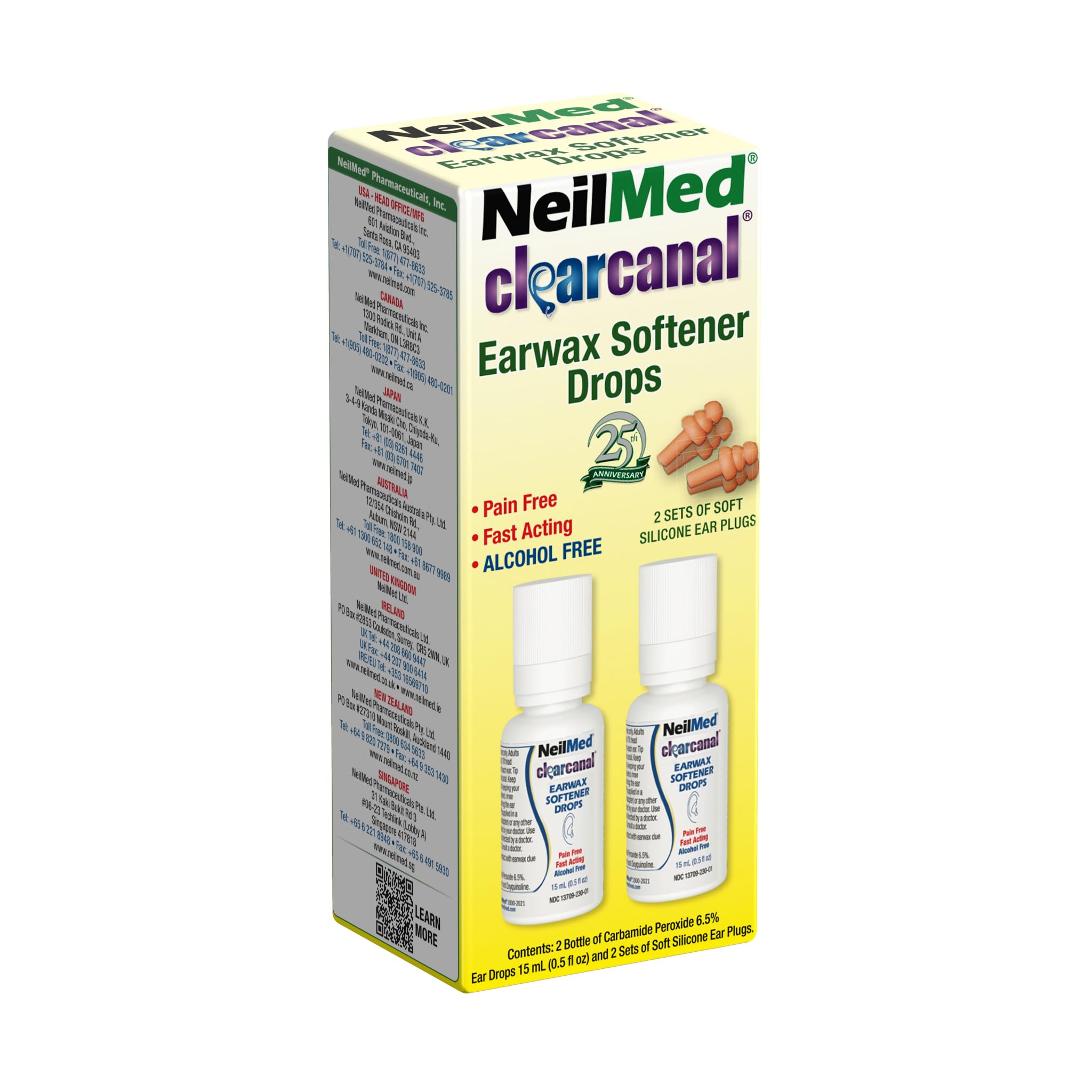 Snapklik.com : NeilMed ClearCanal Earwax Softener Drops 15mL-Non ...